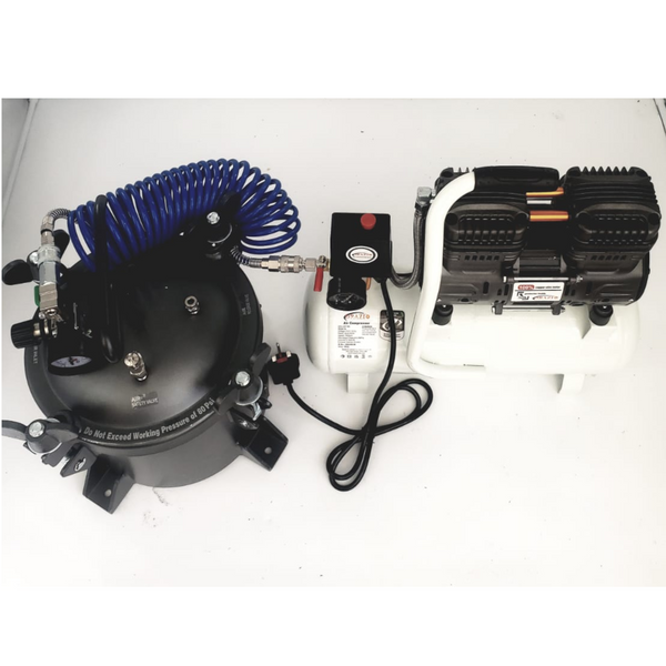 Airlesspro Complete Resin Molding Pressure Pot With Compressor Casting ...